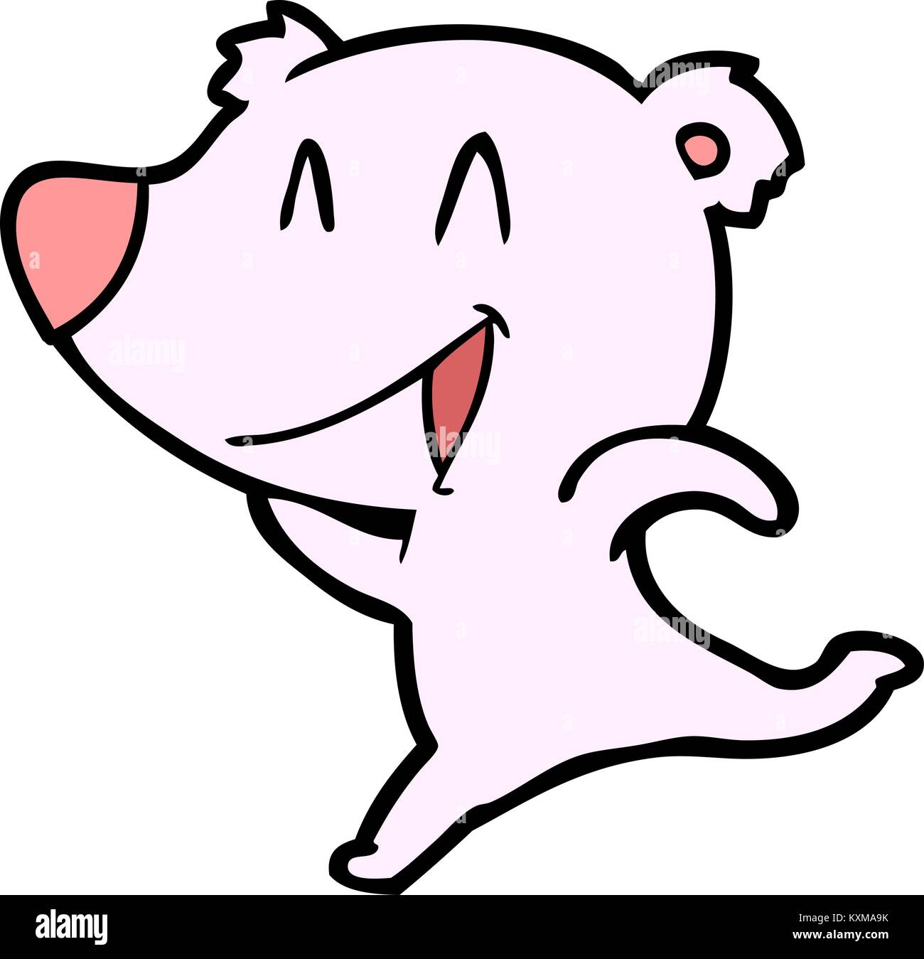 laughing bear cartoon Stock Vector Image & Art - Alamy