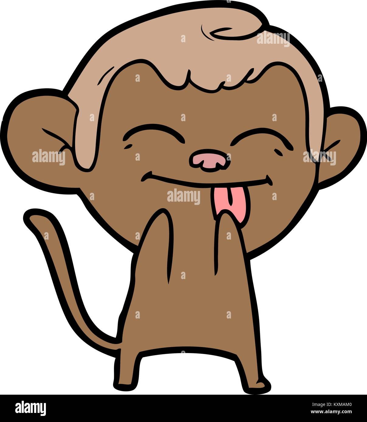 Rude monkey hi-res stock photography and images - Alamy