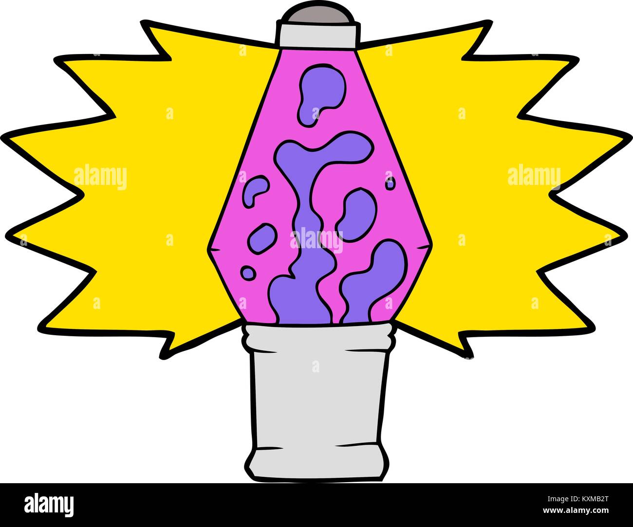 cartoon lava lamp Stock Vector Image & Art - Alamy