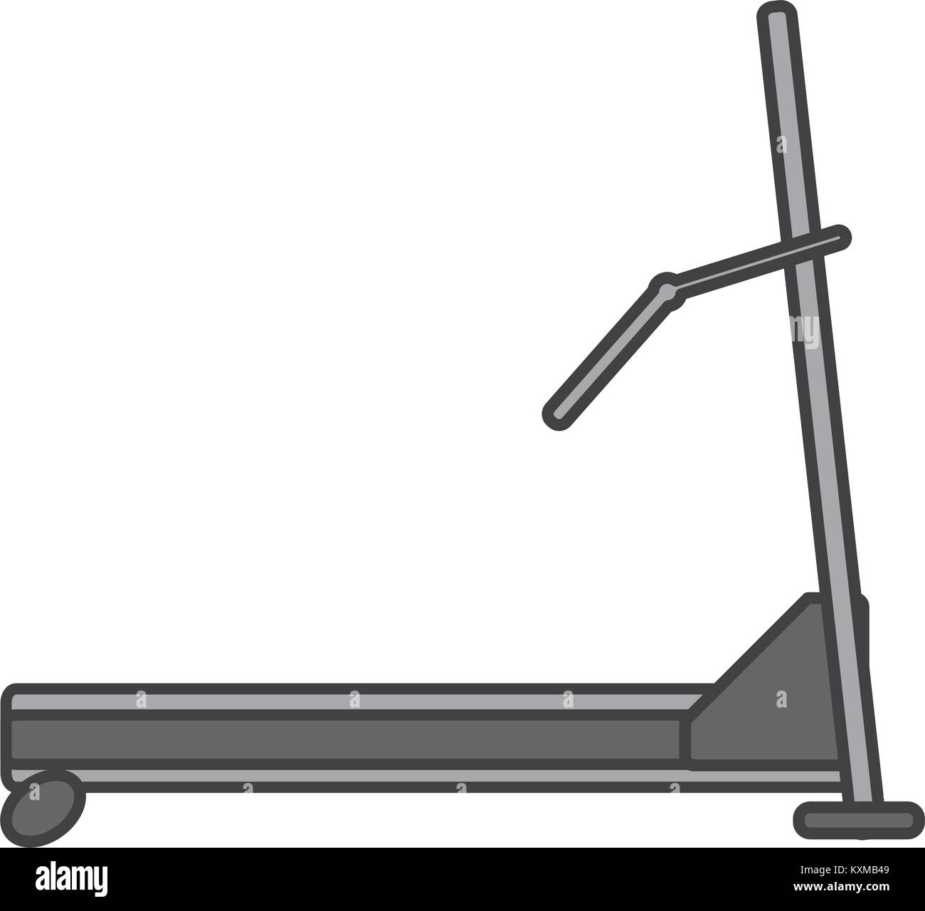 Gym treadmill machine icon Stock Vector Image & Art - Alamy