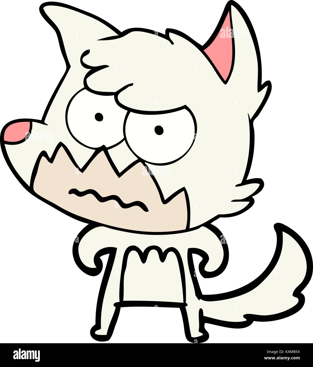 cartoon annoyed fox Stock Vector Image & Art - Alamy