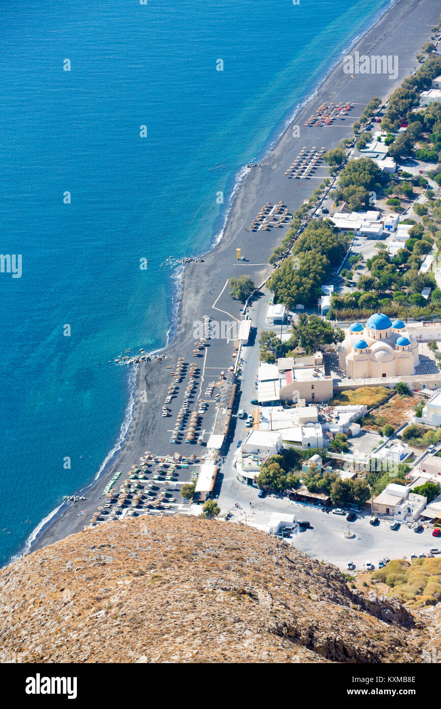 Perissa village hi-res stock photography and images - Alamy