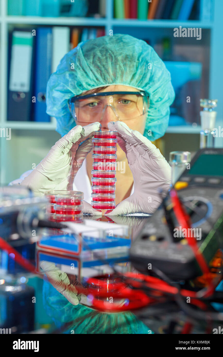 Laboratory research of cancer diseases hi-res stock photography and ...