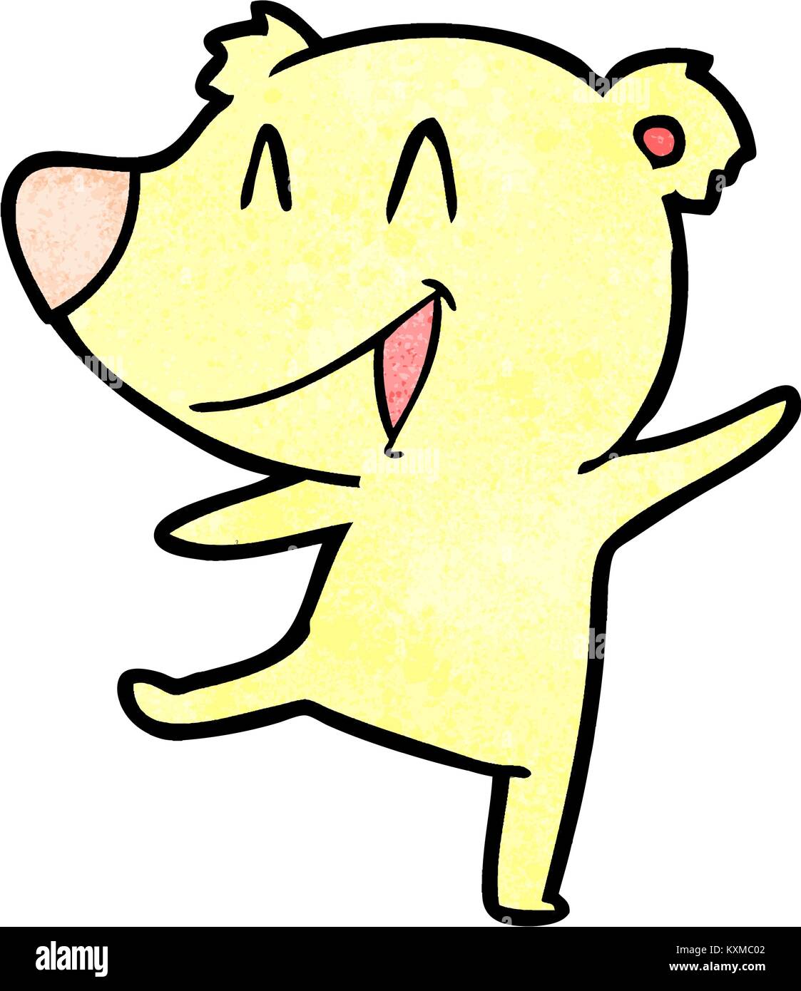 laughing bear cartoon Stock Vector Image & Art - Alamy