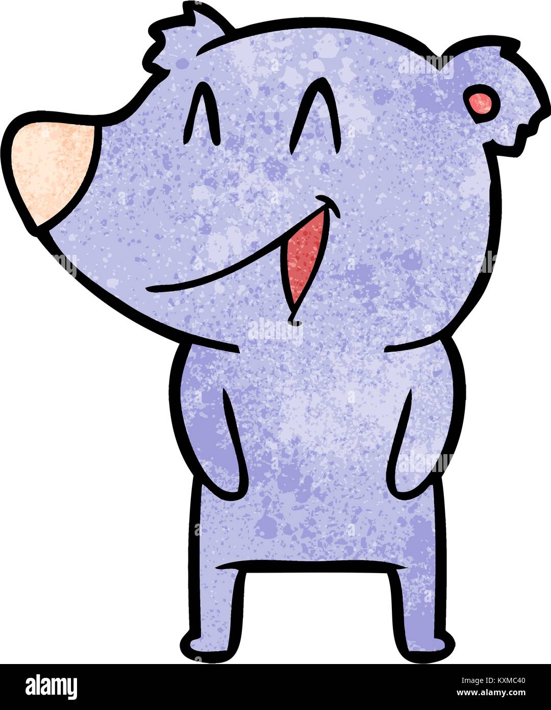 laughing bear cartoon Stock Vector Image & Art - Alamy