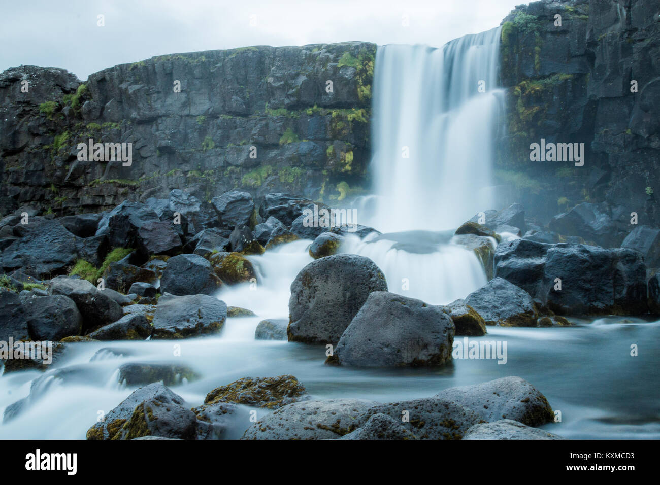 Foss cascade hi-res stock photography and images - Alamy