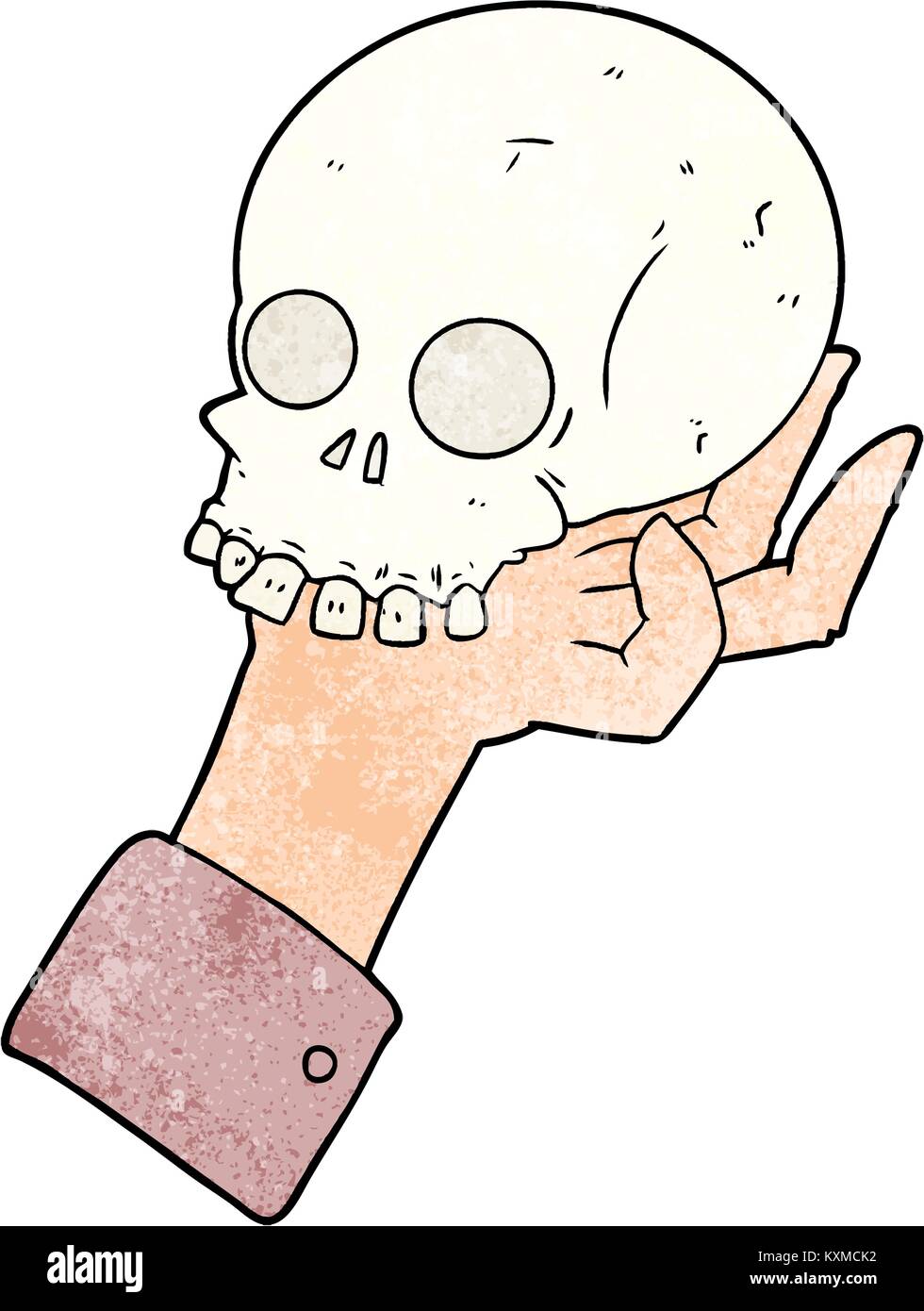 Hamlet skull Stock Vector Images - Alamy