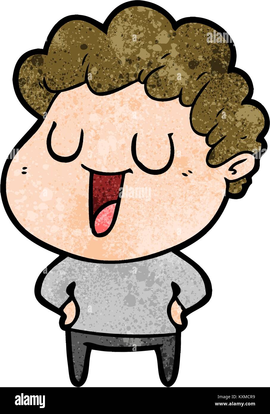 laughing cartoon man Stock Vector Image & Art - Alamy