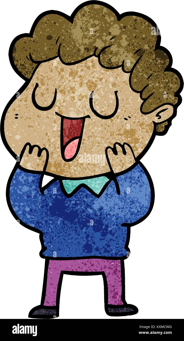 laughing cartoon man Stock Vector Image & Art - Alamy