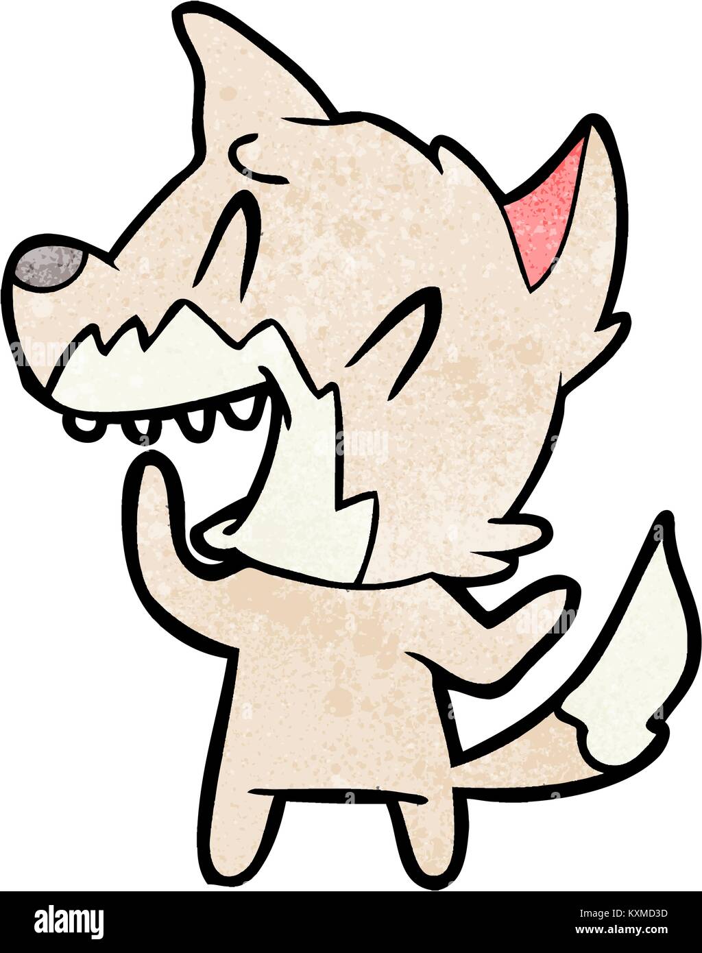 laughing fox cartoon Stock Vector Image & Art - Alamy