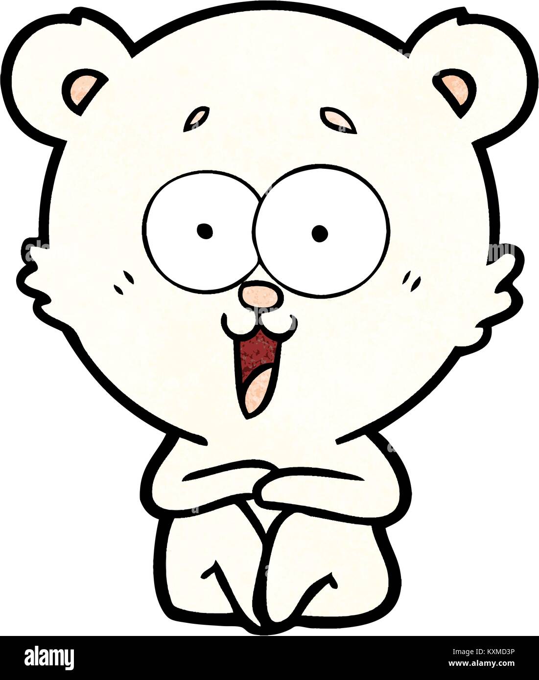 laughing teddy bear cartoon Stock Vector Image & Art - Alamy