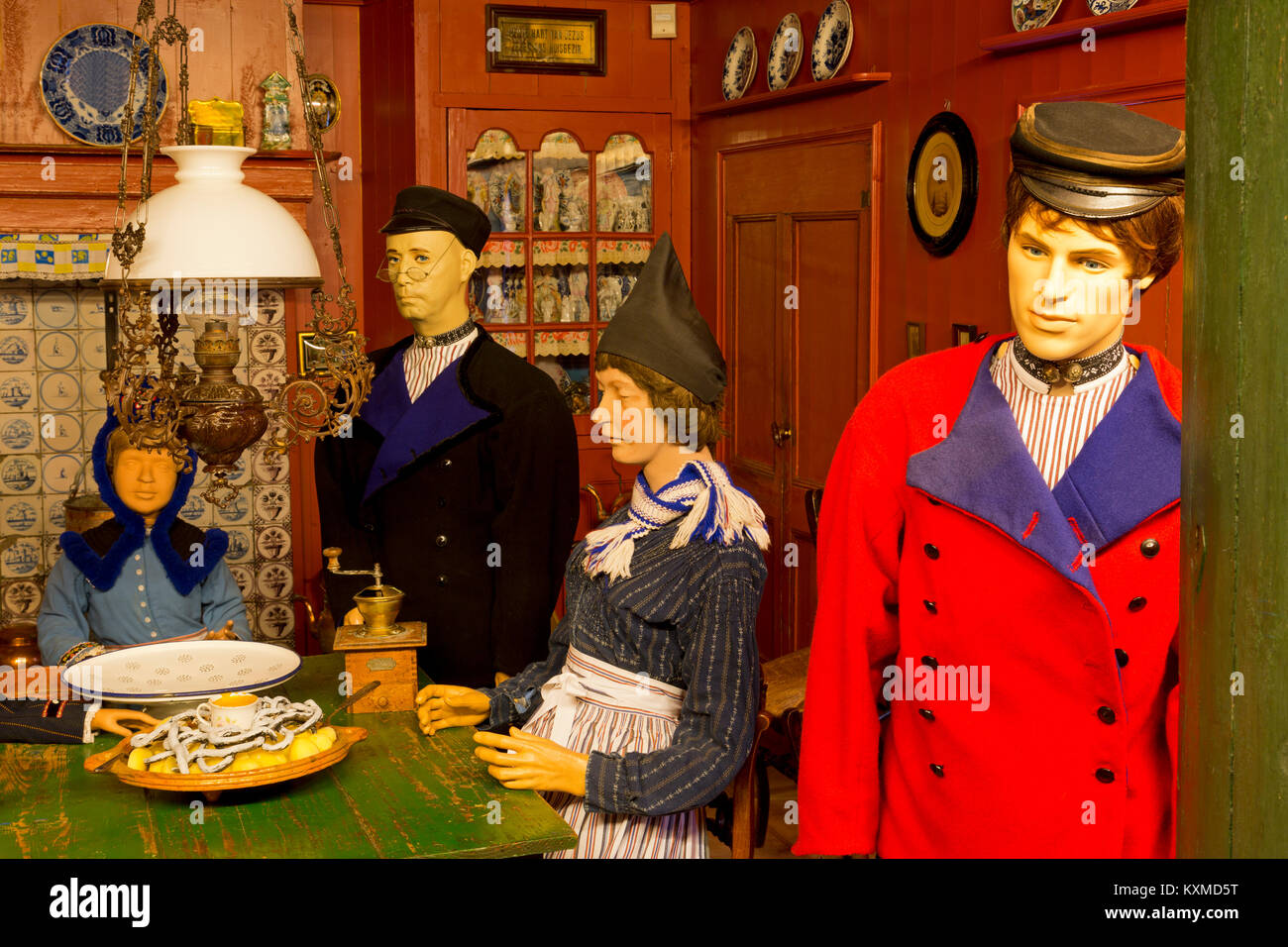 Volendams Museum, Volendam, North Holland, Netherlands, Europe Stock ...