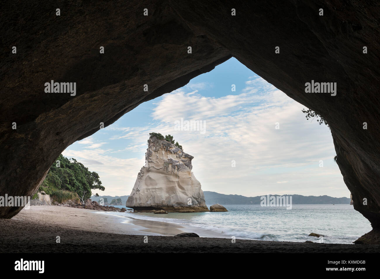 Cathedral Cove, Coromandel Peninsula, New Zealand Stock Photo - Alamy