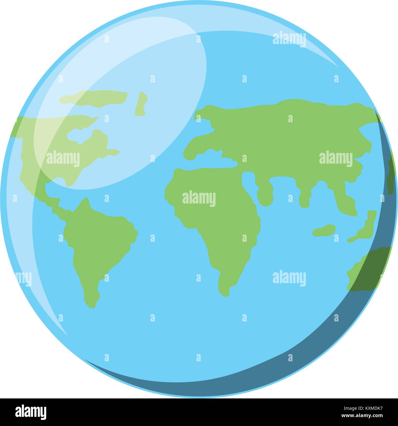 world map sphere icon Stock Vector Image & Art - Alamy