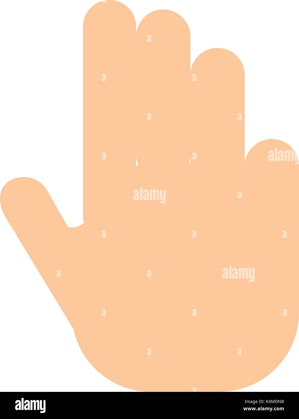human hand icon Stock Vector Image & Art - Alamy