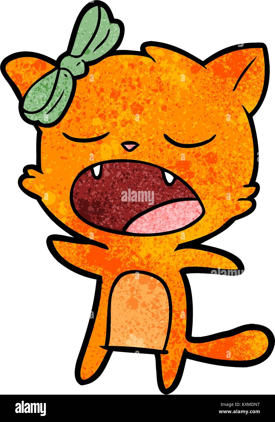 Singing bow Cut Out Stock Images & Pictures - Alamy