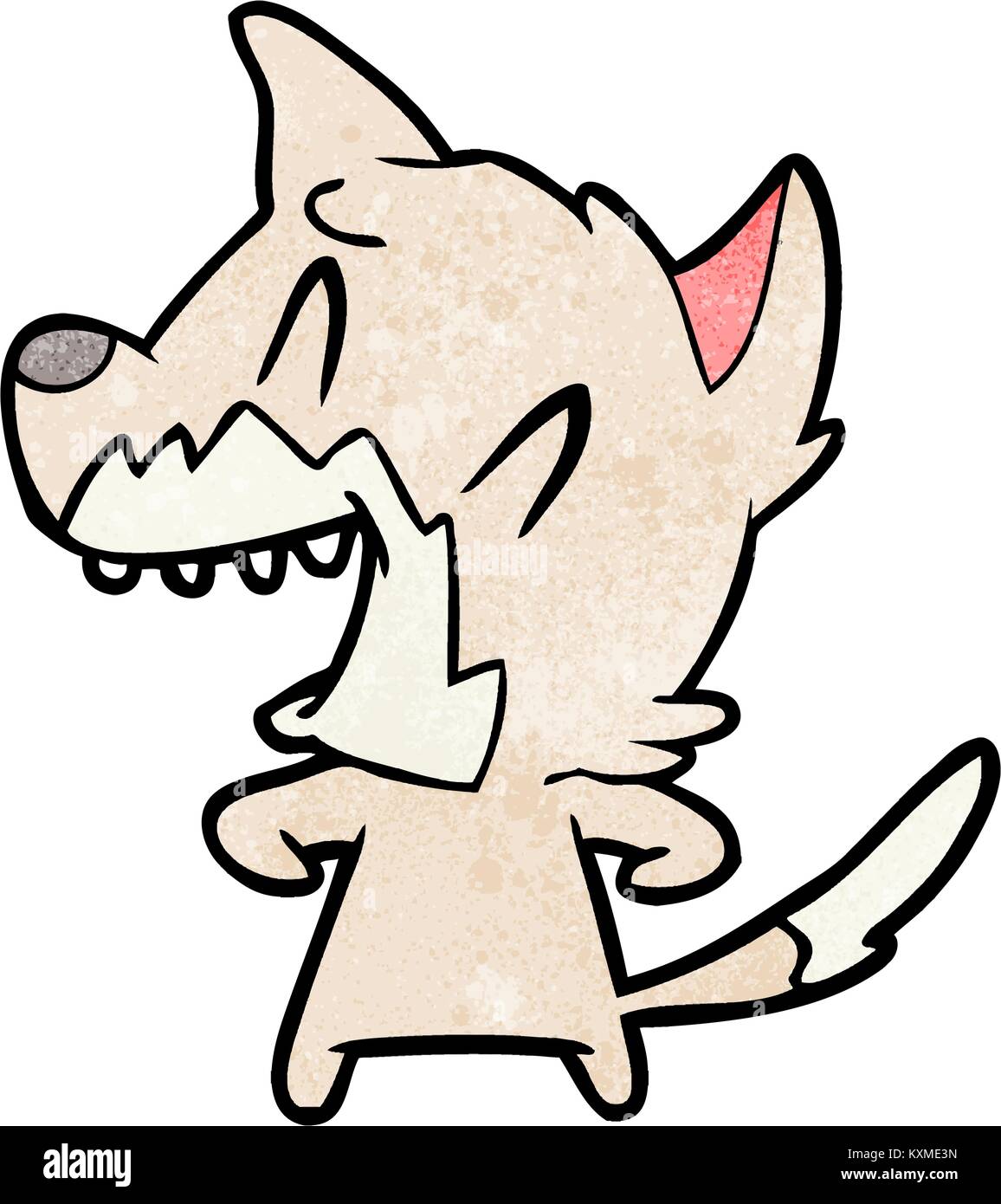 laughing fox cartoon Stock Vector Image & Art - Alamy