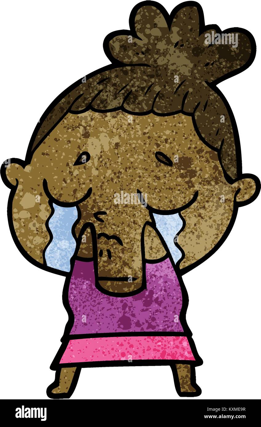 cartoon crying woman Stock Vector Image & Art - Alamy