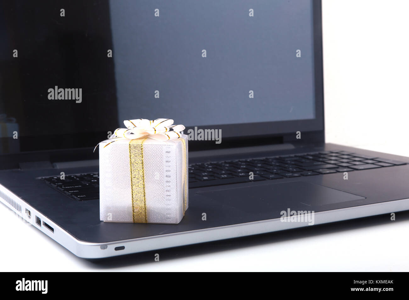 Laptop gift hi-res stock photography and images - Alamy