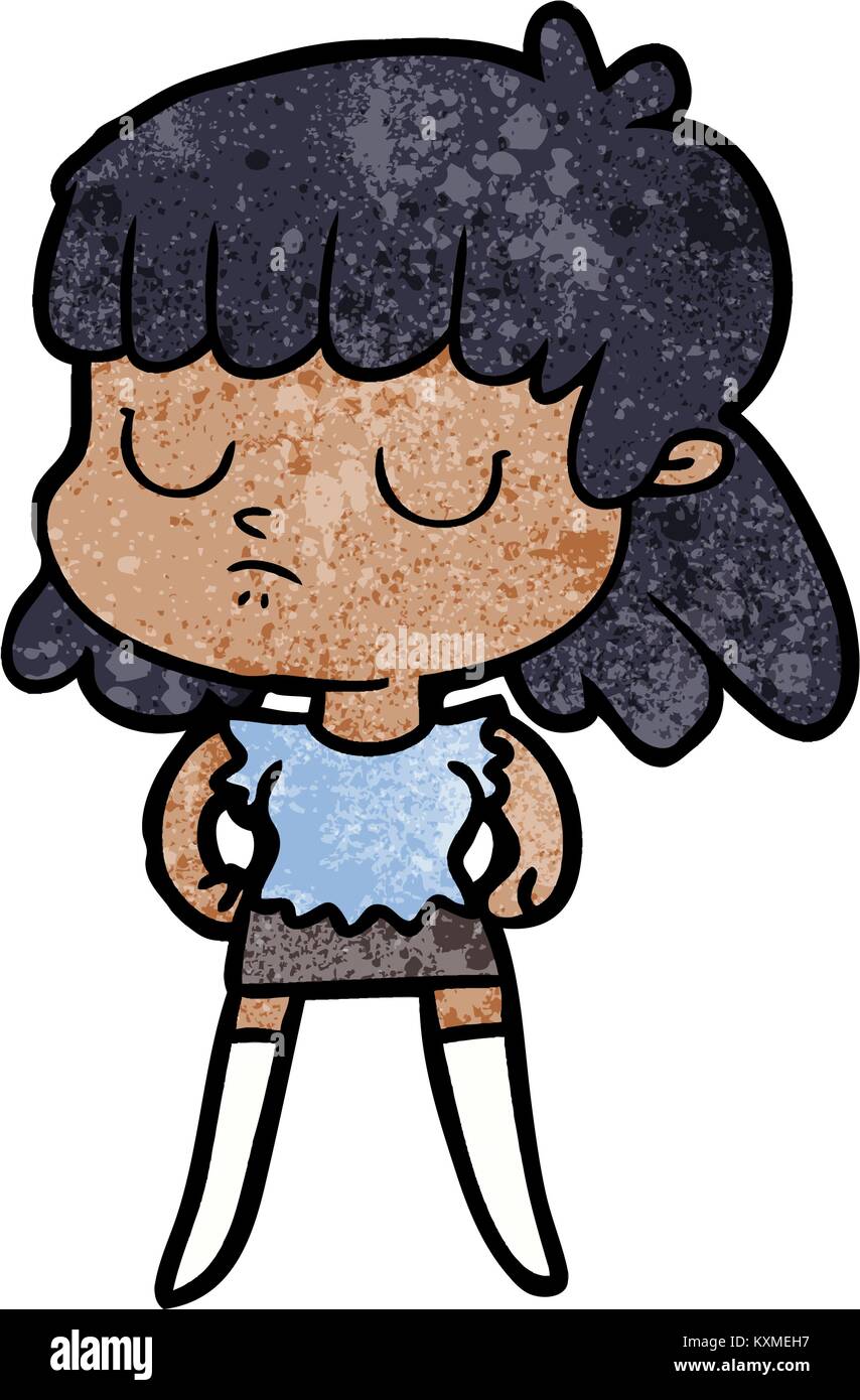 cartoon indifferent woman Stock Vector Image & Art - Alamy