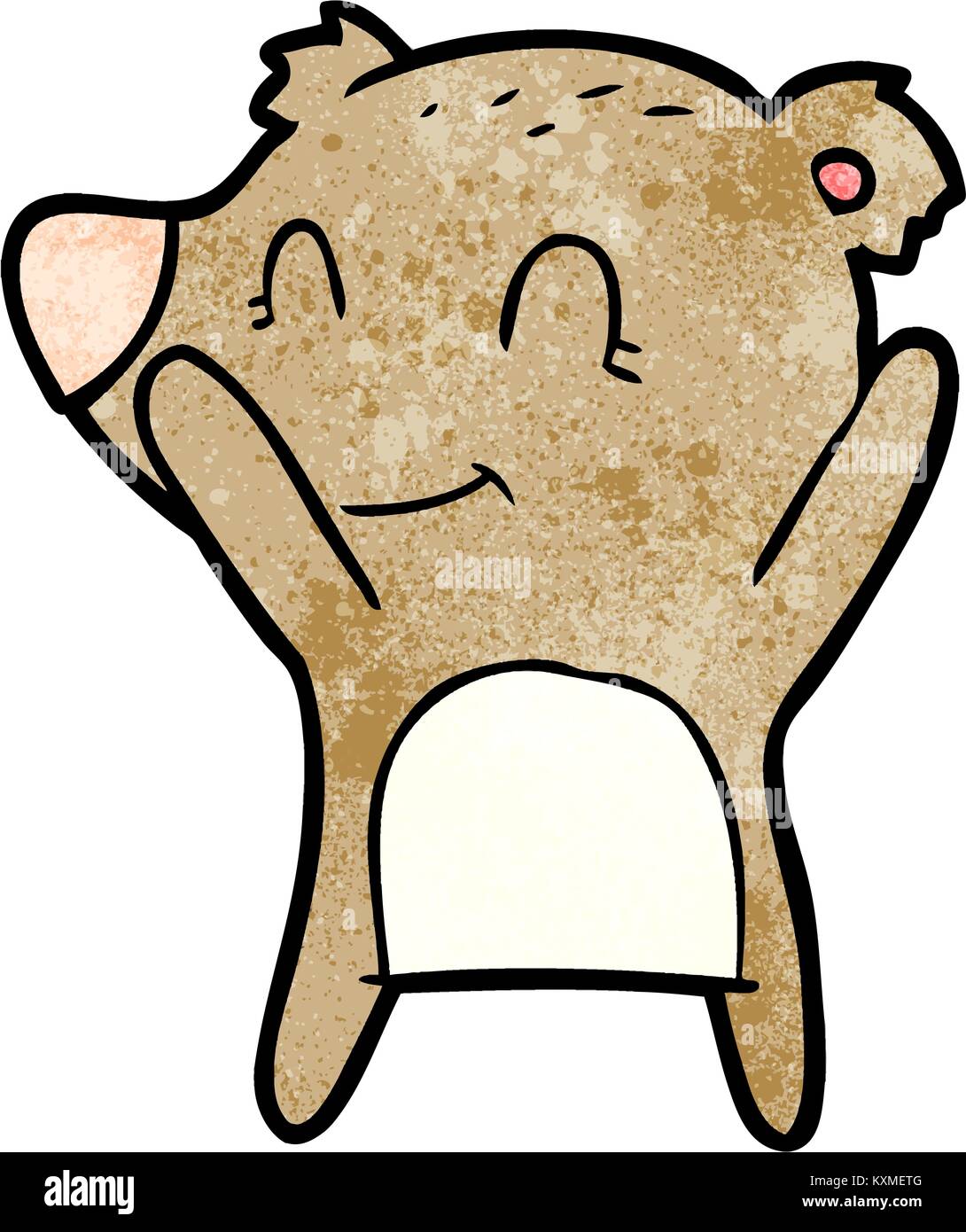 smiling bear cartoon Stock Vector Image & Art - Alamy
