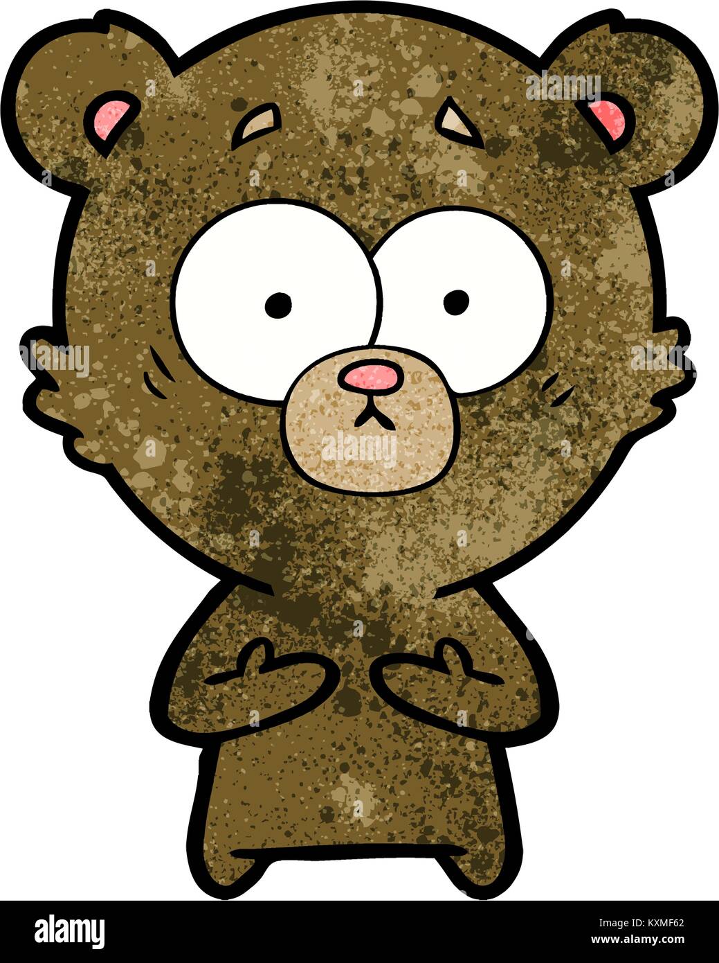 surprised bear cartoon Stock Vector Image & Art - Alamy