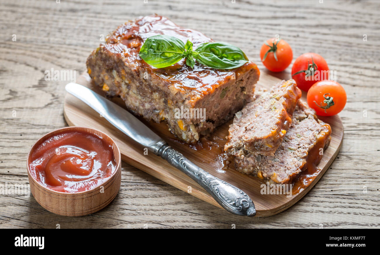 Meatloaf slice carrot hi-res stock photography and images - Alamy