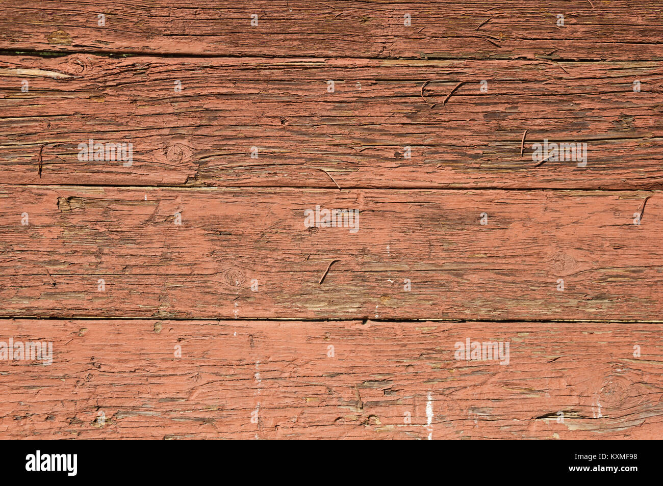 Old painted red wood texture hi-res stock photography and images - Alamy