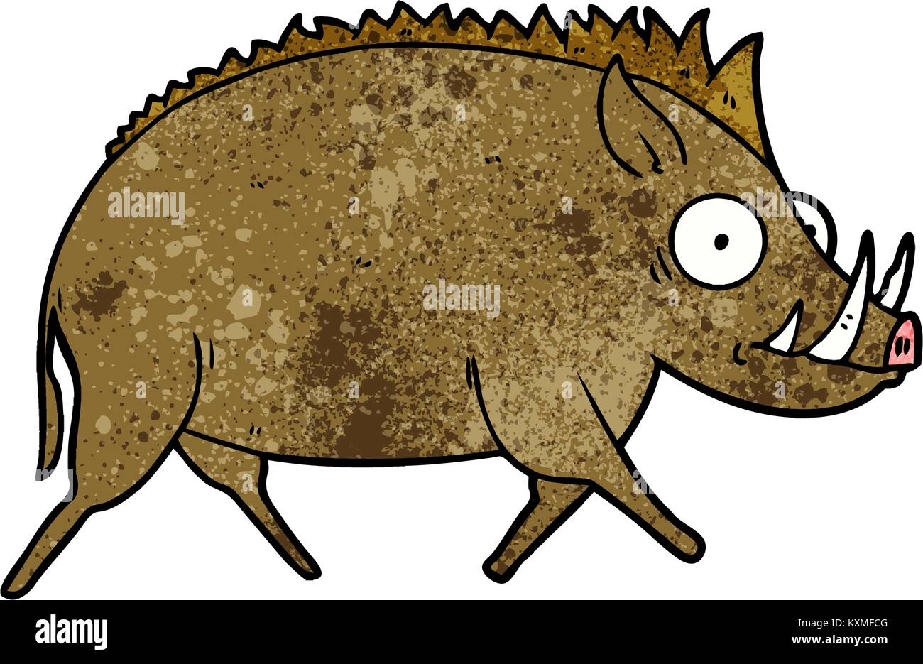 Illustration Wild Boar Stock Photos & Illustration Wild Boar Stock ...