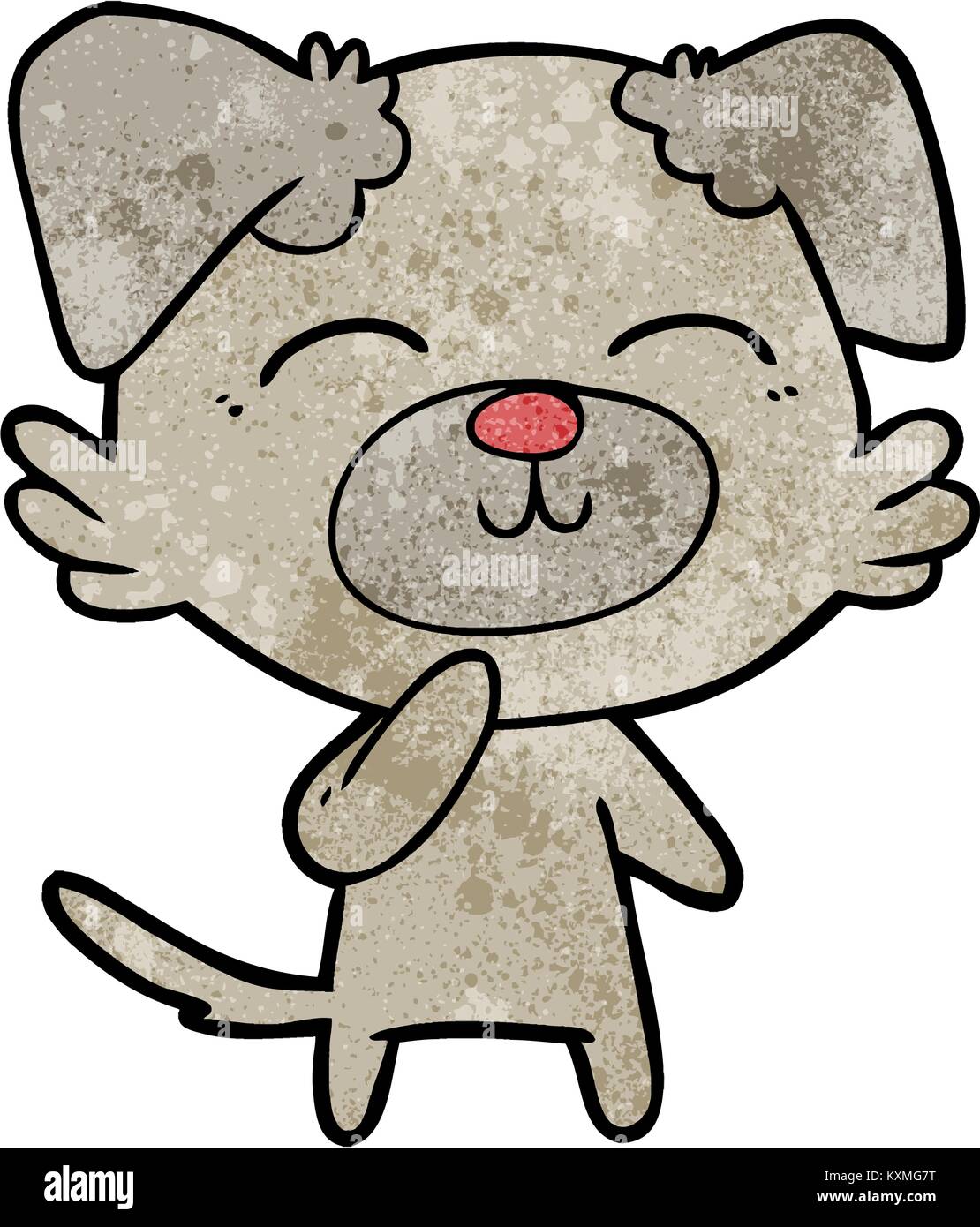 cartoon dog thinking Stock Vector Image & Art - Alamy