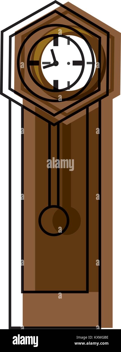 antique clock icon Stock Vector Image & Art - Alamy