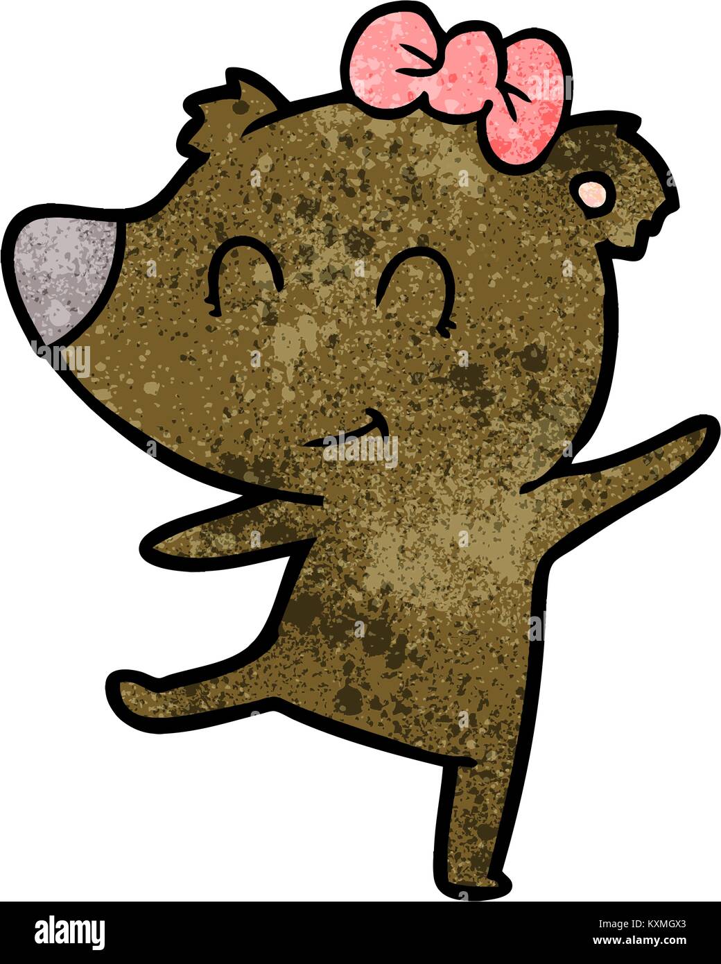 female bear cartoon Stock Vector Image & Art - Alamy