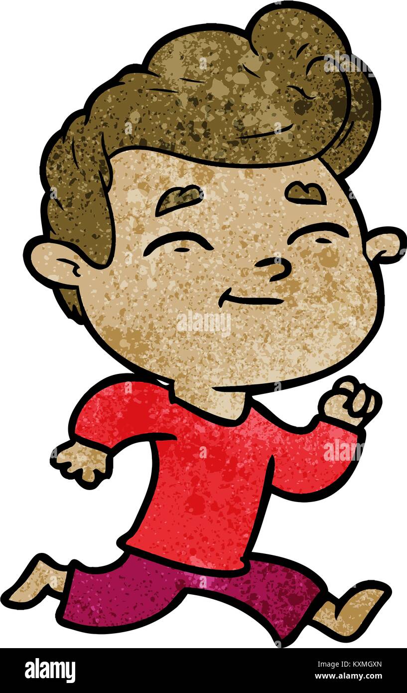 running cartoon man Stock Vector Image & Art - Alamy