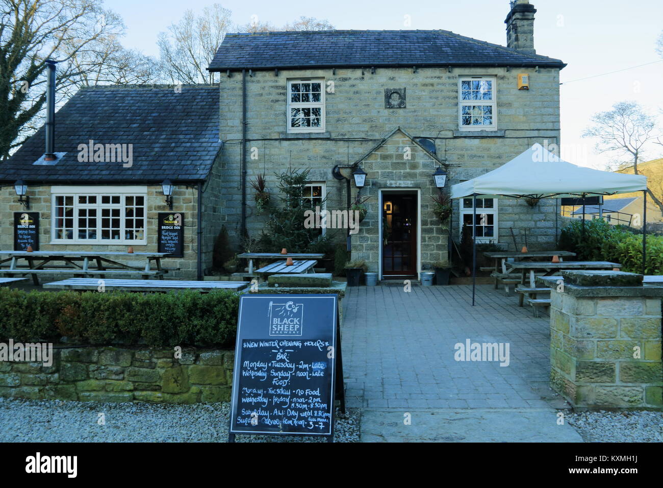 Bridge Inn,Pately Bridge,North Yorkshire,UK Stock Photo - Alamy
