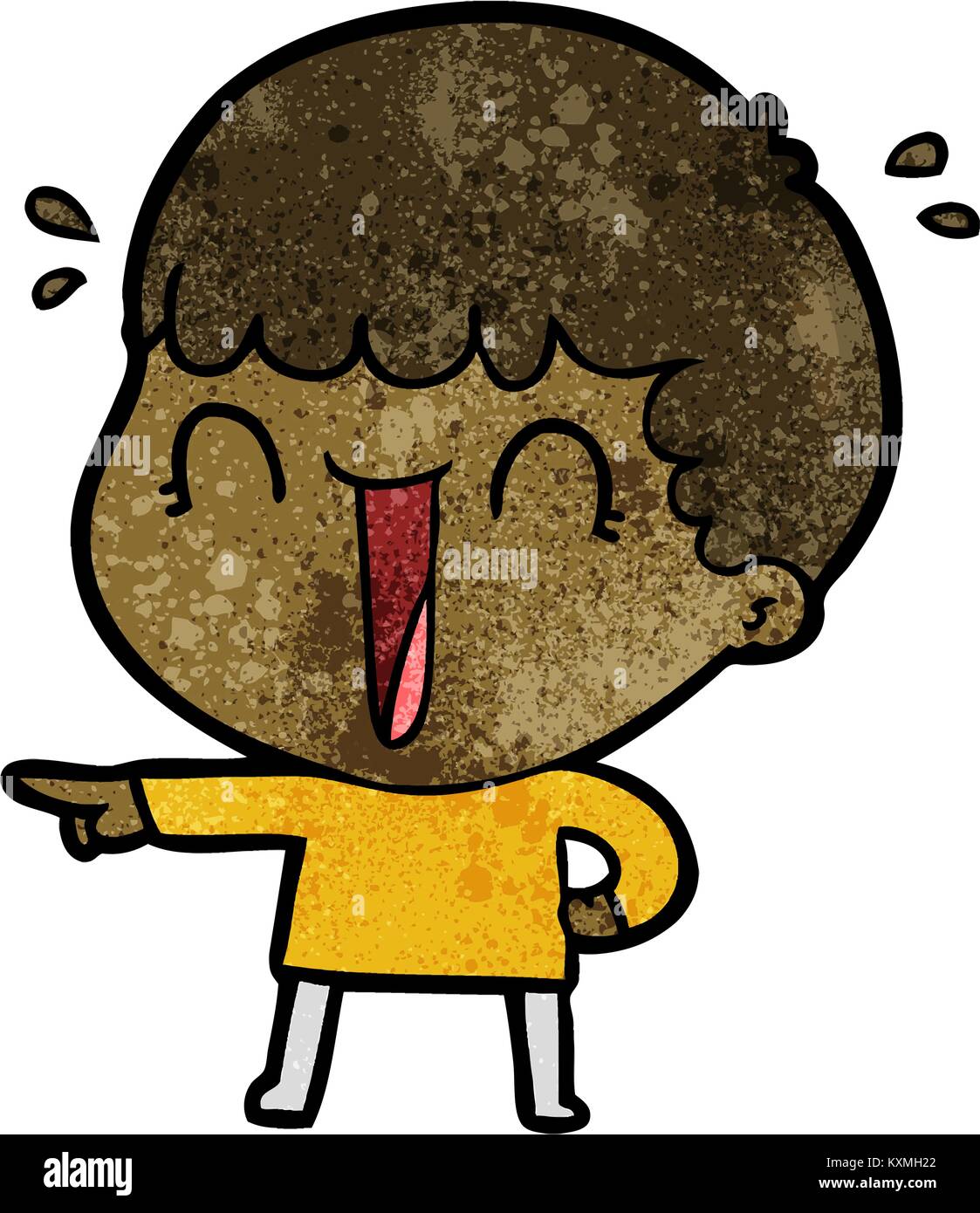 laughing cartoon man pointing finger Stock Vector Image & Art - Alamy