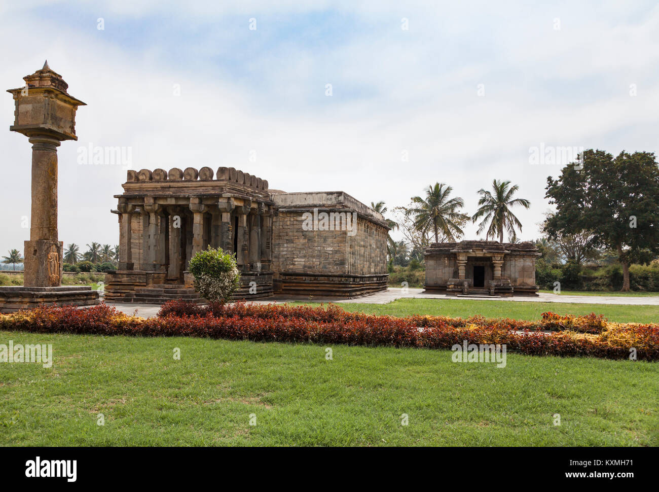 India, Karnataka, Halebid, Parshvanatha Basadi Stock Photo - Alamy