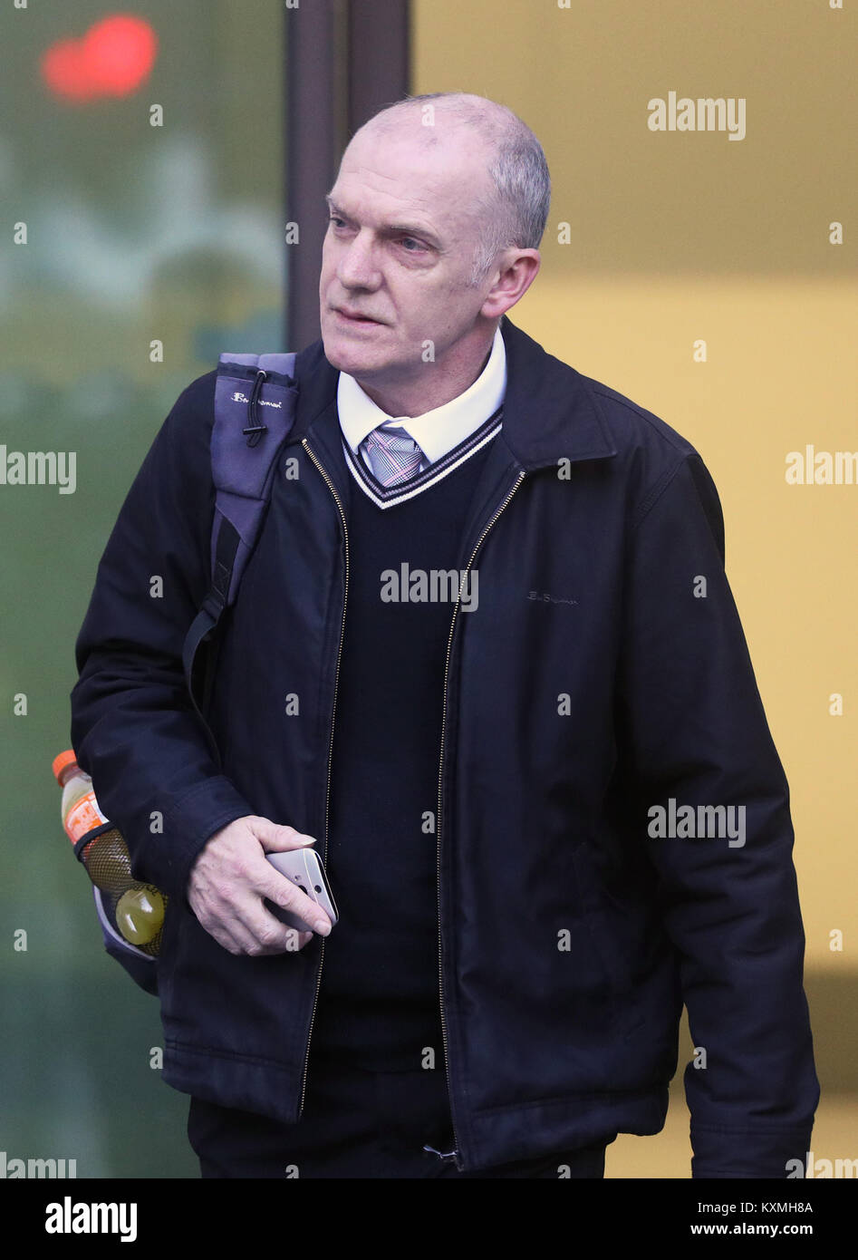 Richard Hamilton, 52, leaving Westminster Magistrates' Court in London ...