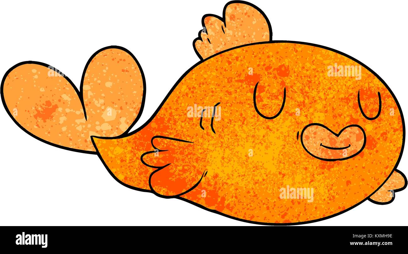 happy cartoon fish Stock Vector Image & Art - Alamy