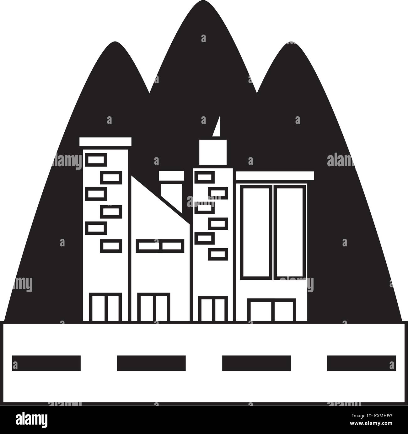 city buildings design Stock Vector Image & Art - Alamy
