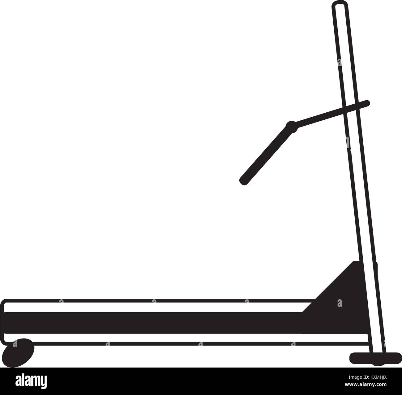 Gym treadmill machine icon Stock Vector Image & Art - Alamy