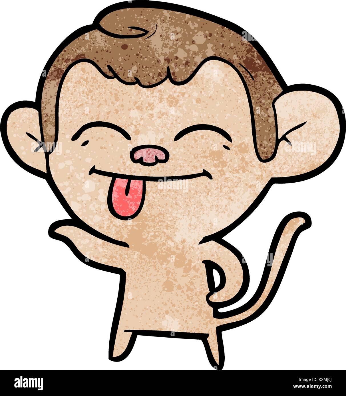 Rude monkey hi-res stock photography and images - Alamy