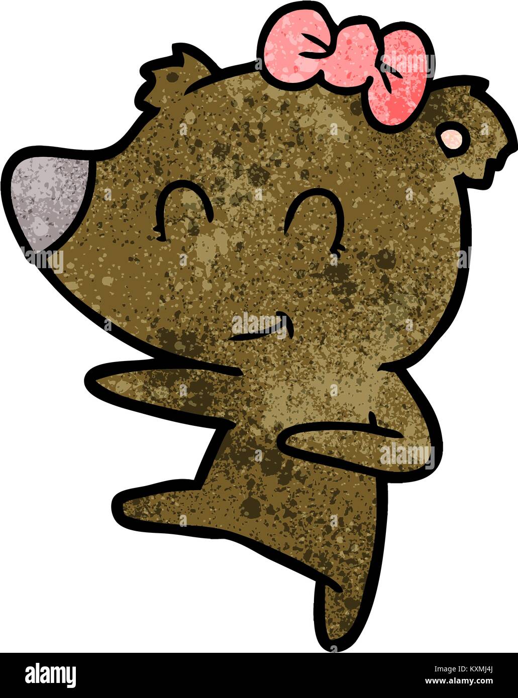 female bear cartoon Stock Vector Image & Art - Alamy