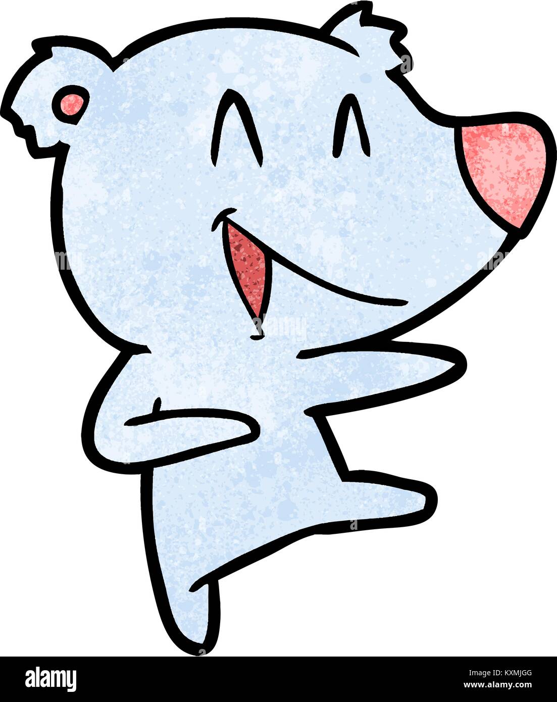 laughing bear cartoon Stock Vector Image & Art - Alamy