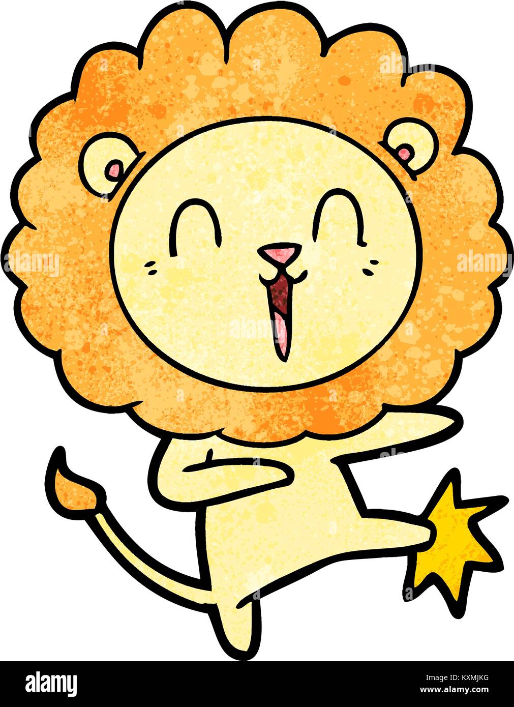 laughing lion cartoon Stock Vector Image & Art - Alamy