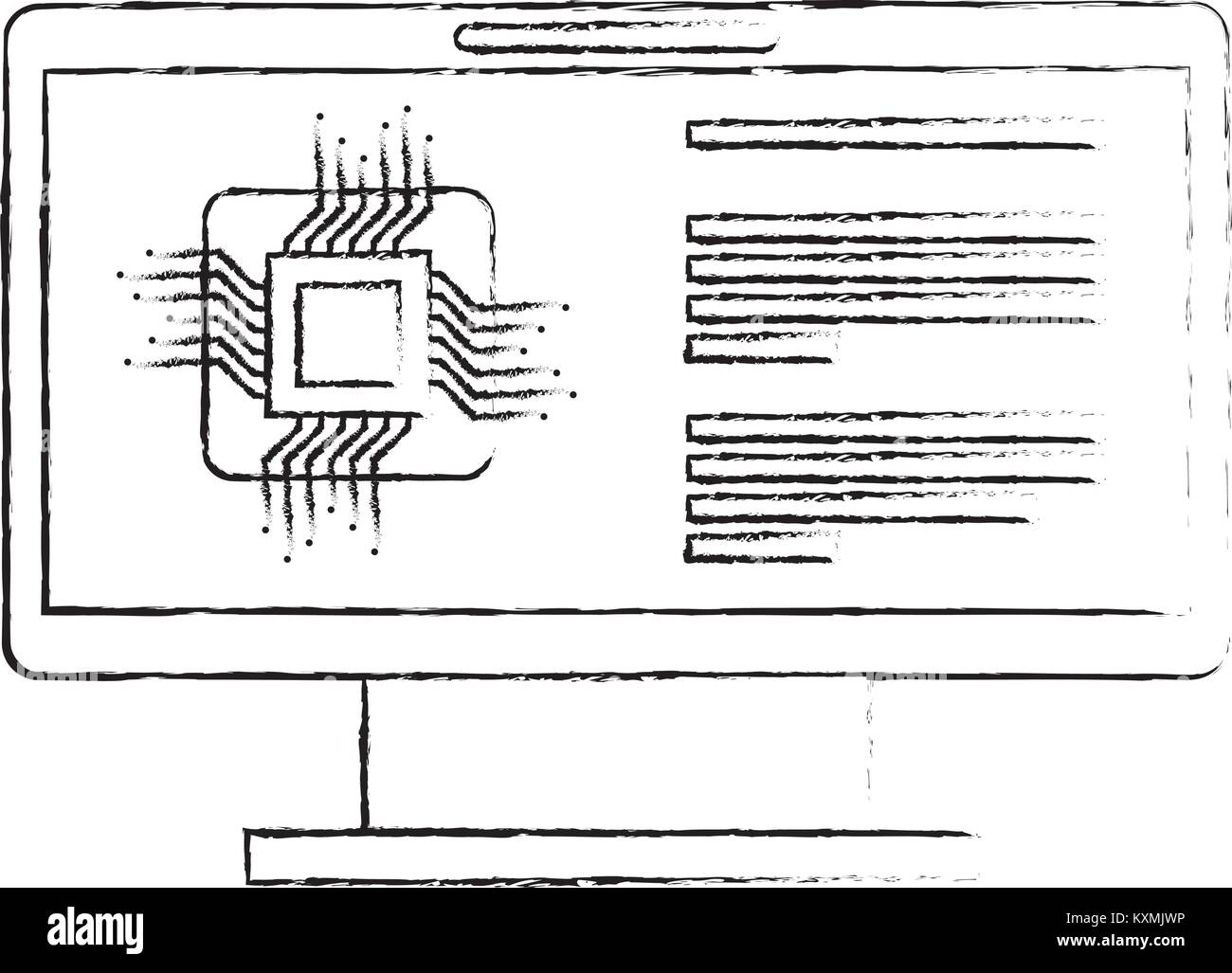 Circuit television Stock Vector Images - Alamy