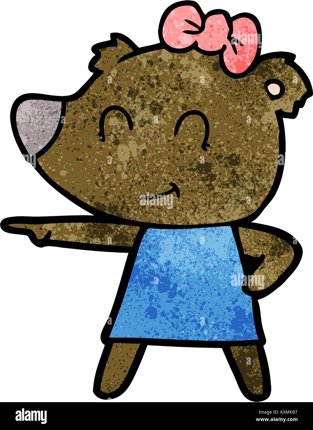female bear cartoon Stock Vector Image & Art - Alamy