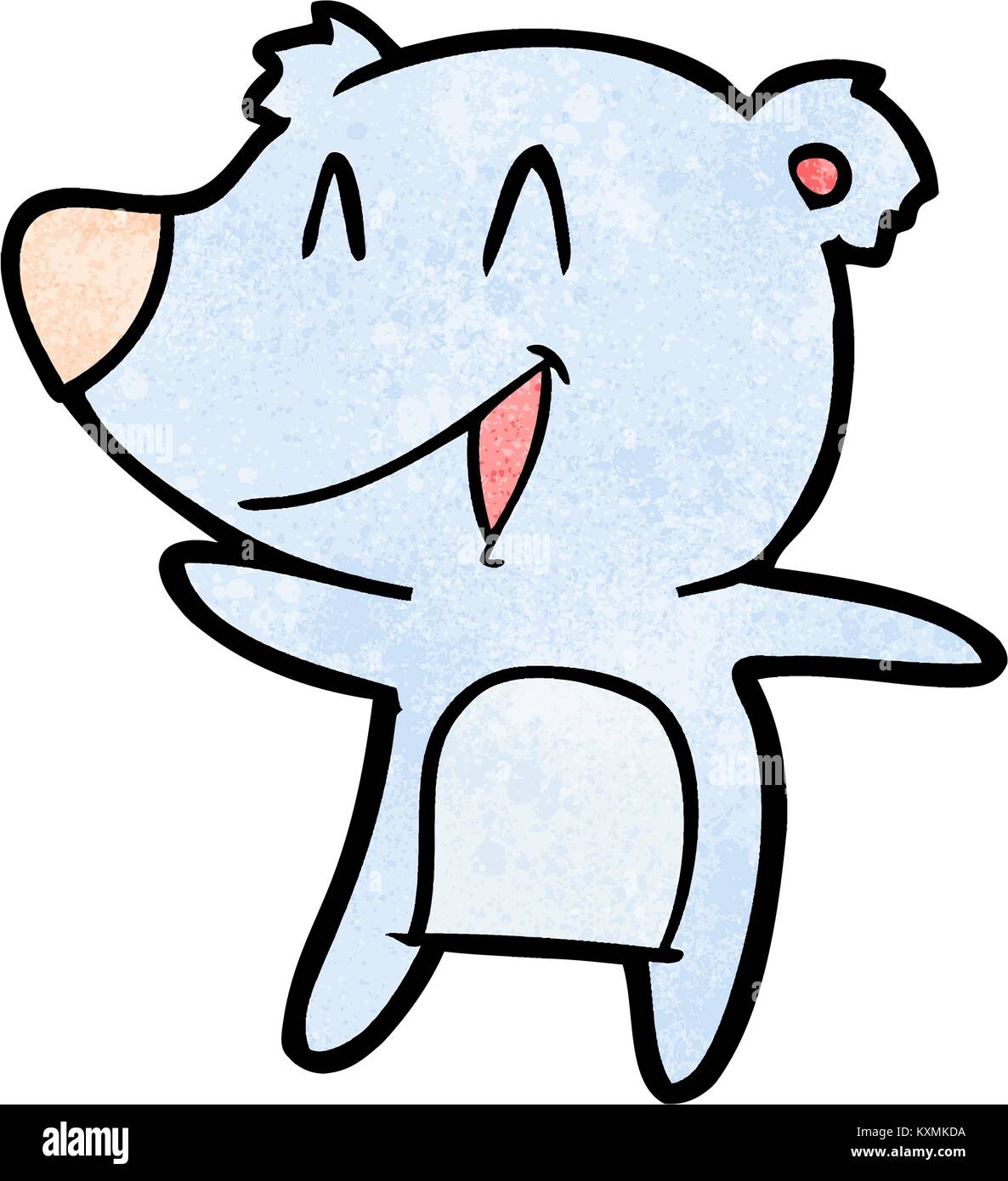 laughing bear cartoon Stock Vector Image & Art - Alamy