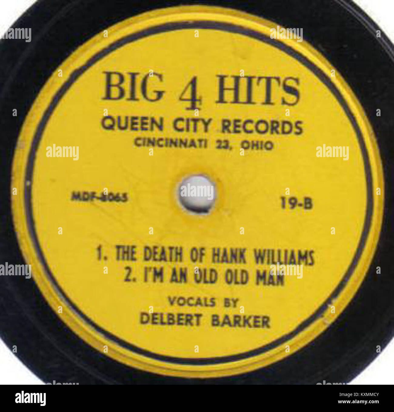 This album cover features two famous songs: 'The Death of Hank Williams ...