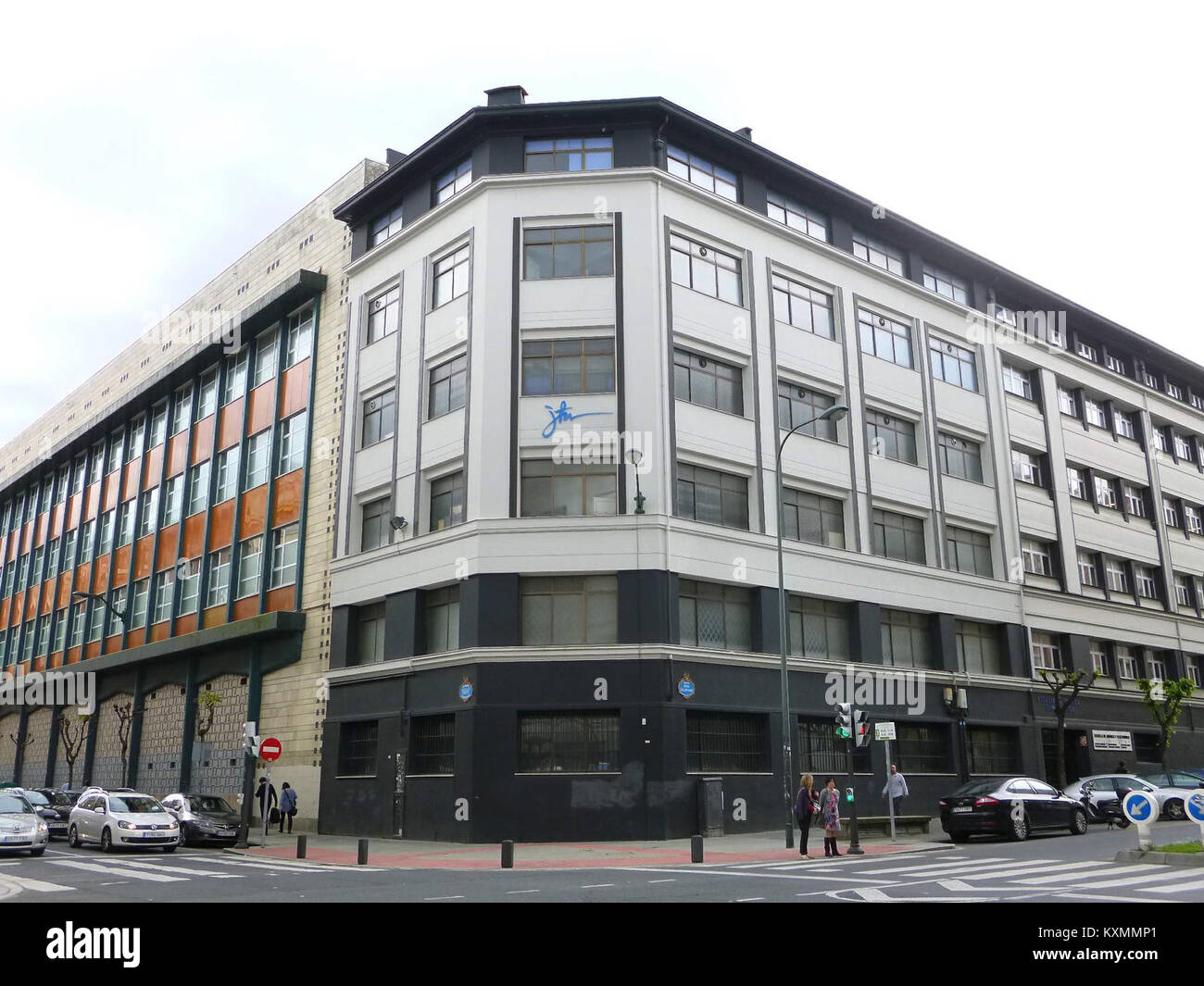 This image showcases the Colegio de Nuestra Señora de Begoña in Bilbao ...