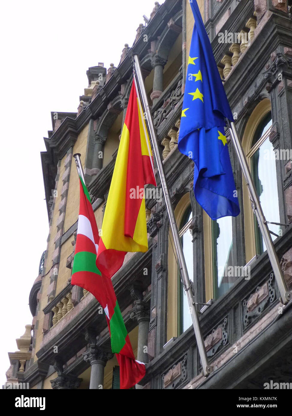 A photograph of the Palacio Chavarri in Bilbao, which houses the ...
